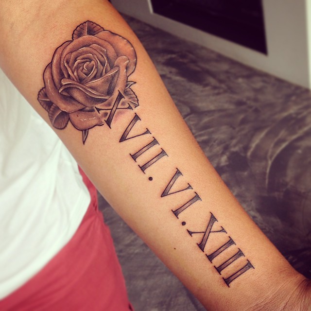 70 Best Roman Numeral Tattoo Designs Meanings Be Creative 2019 