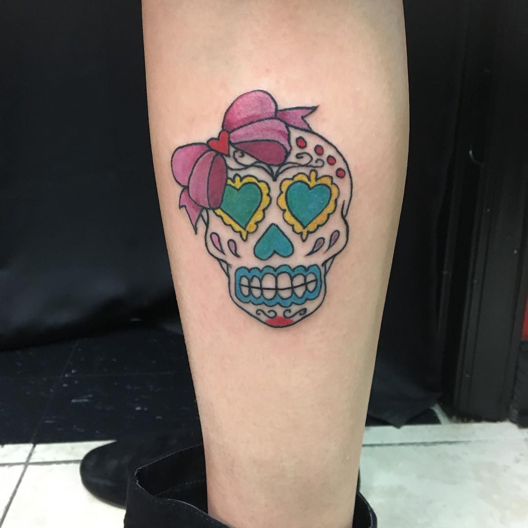 125 Best Sugar Skull Tattoo Designs Meaning 2019 125 Best Sugar Skull Tattoo Designs Meaning 2019