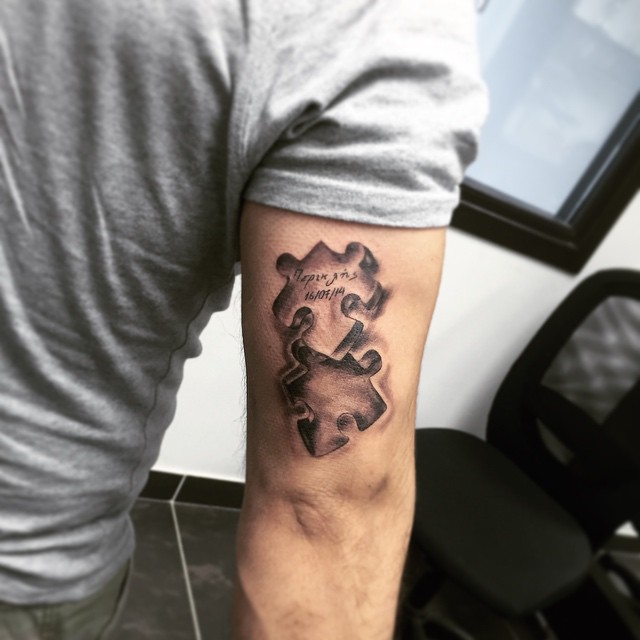 75 Best Exclusive Puzzle Pieces Tattoos Designs Meanings 2019 