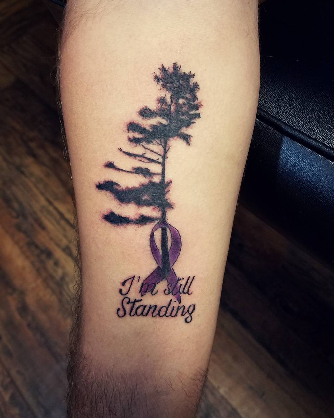 Colon Cancer Ribbon Tattoo CancerWalls