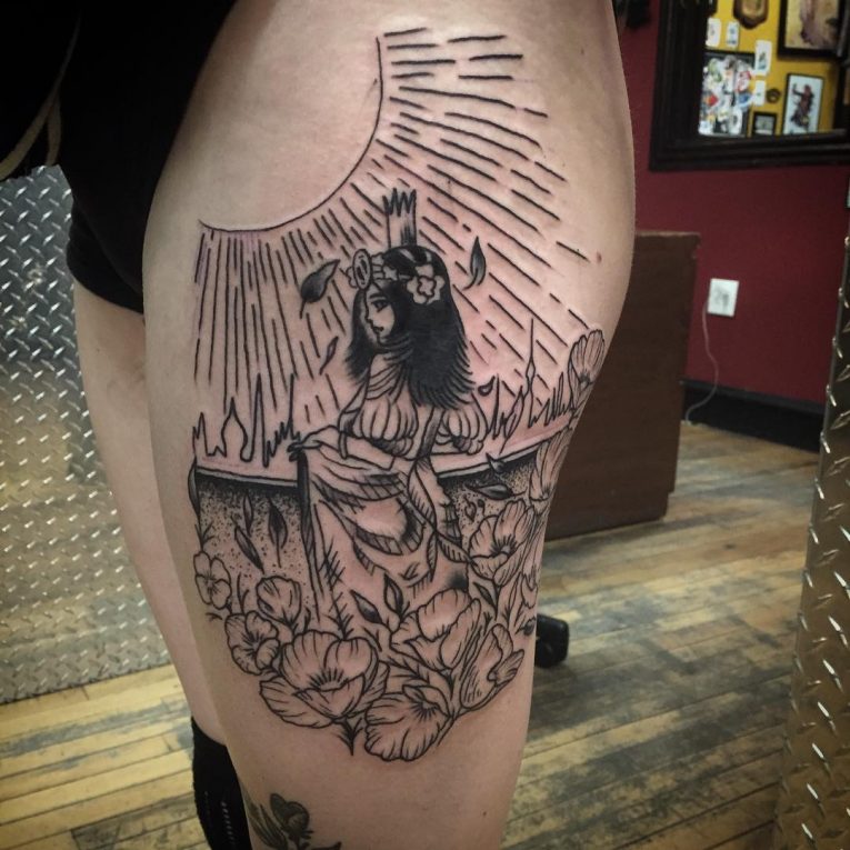 105 Best Hip Tattoo Designs And Meanings For Girls 2019