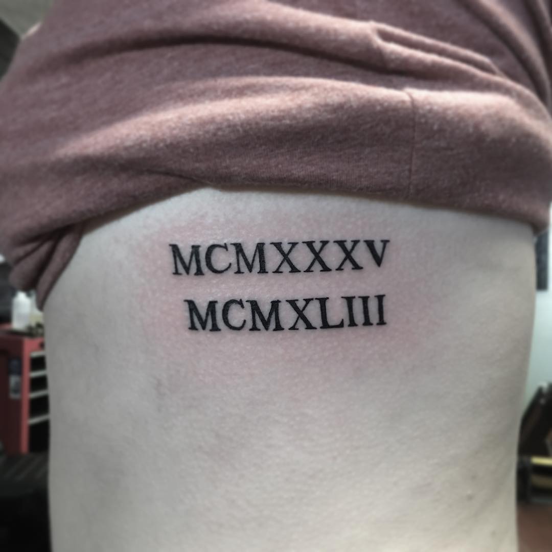 70 Best Roman Numeral Tattoo Designs Meanings Be Creative 2019 70 Best Roman Numeral Tattoo Designs Meanings Be Creative 2019