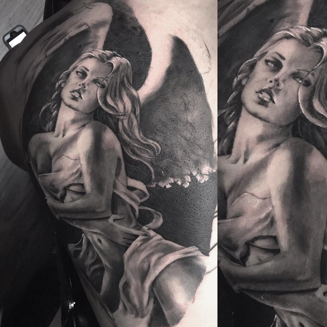110 Best Guardian Angel Tattoos Designs And Meanings 2019
