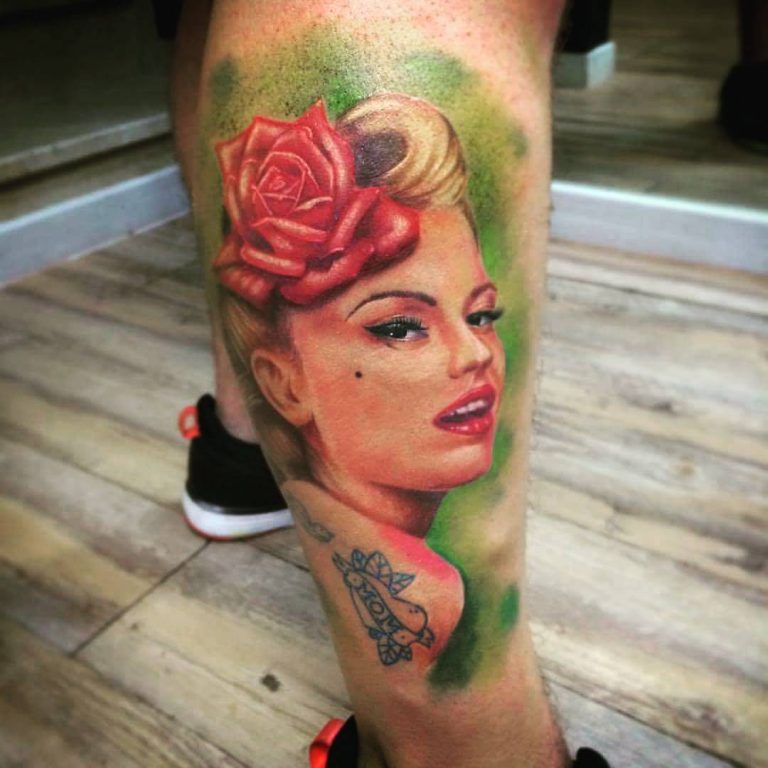90 Best Pinup Tattoo Girl Designs And Meanings Add Style In 2019