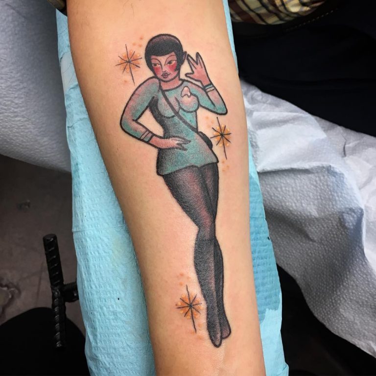 90 Best Pinup Tattoo Girl Designs And Meanings Add Style In 2019
