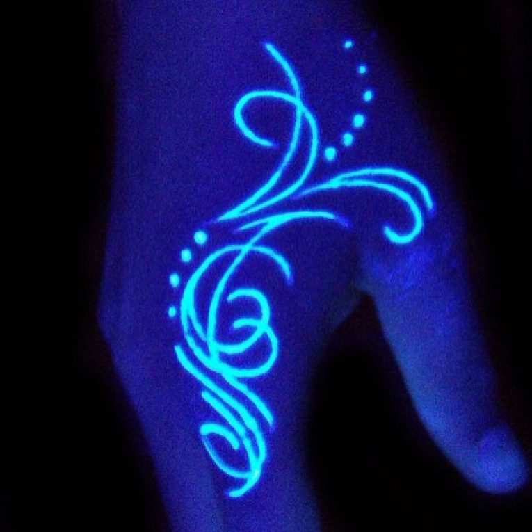 20 Best Glow in the Dark Temporary Tattoos - Designs and Ideas (2019)