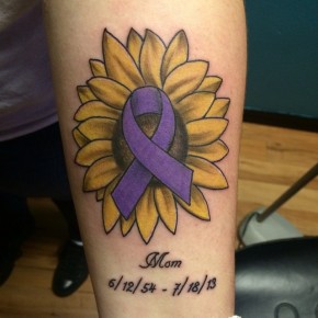 65+ Best Cancer Ribbon Tattoo Designs & Meanings - (2019)