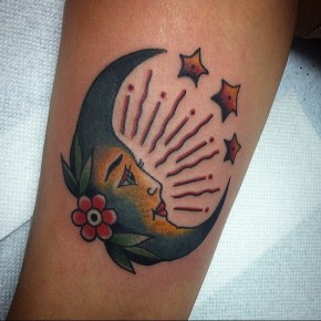 115+ Best Moon Tattoo Designs & Meanings - Up in the Sky (2019)