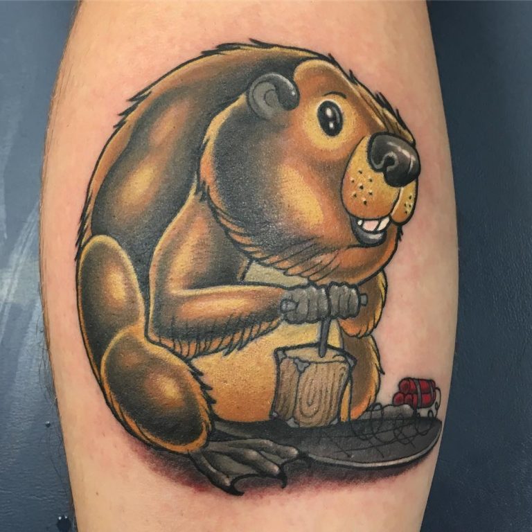 50+ Iconic New School Tattoo Designs & Meanings - Main Trends of 2019