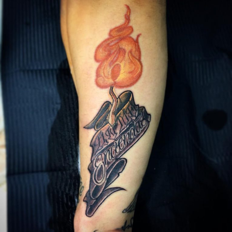 85+ Flame Tattoo Designs & Meanings - For Men and Women (2019)