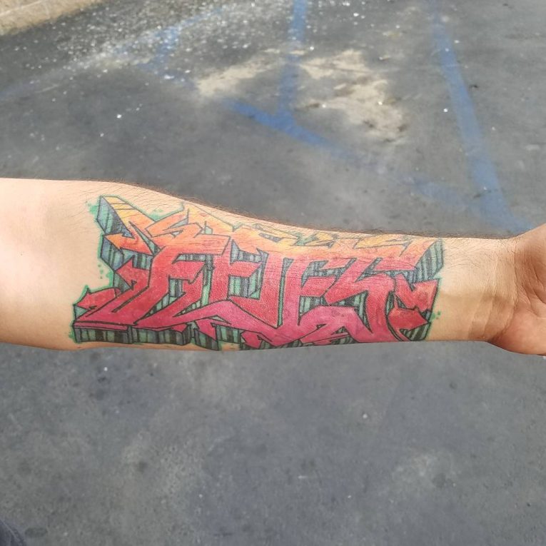 105+ Best Graffiti Tattoos - [Modern Trendy Designs of 2019]