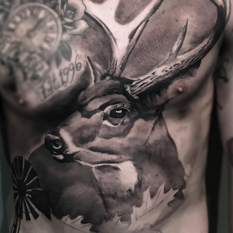 75 Best Hunting Tattoo Designs and Ideas - Hobby Commitment (2019)