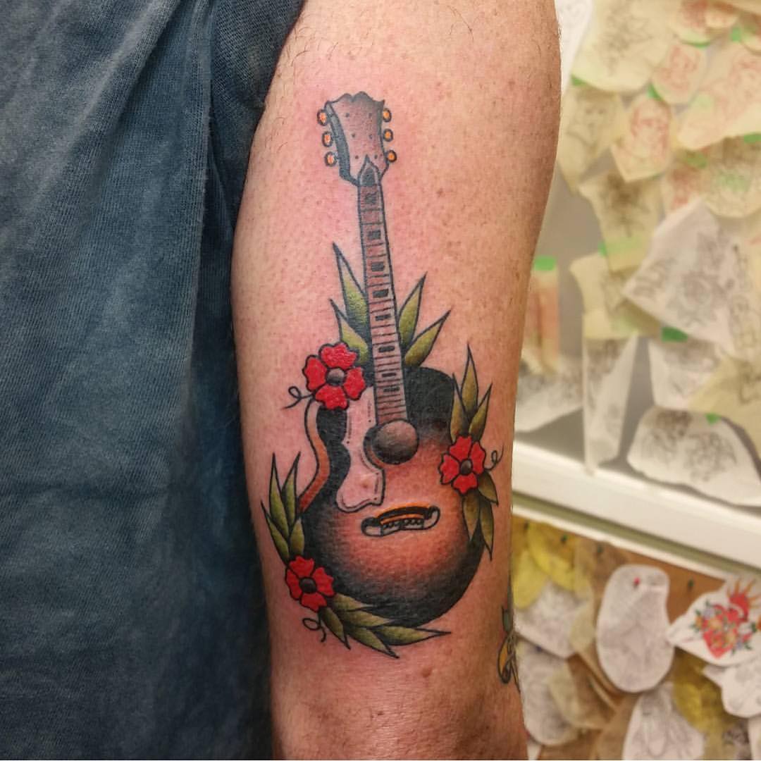 75+ Best Music Tattoo Designs & Meanings - Notes & Instruments (2019)