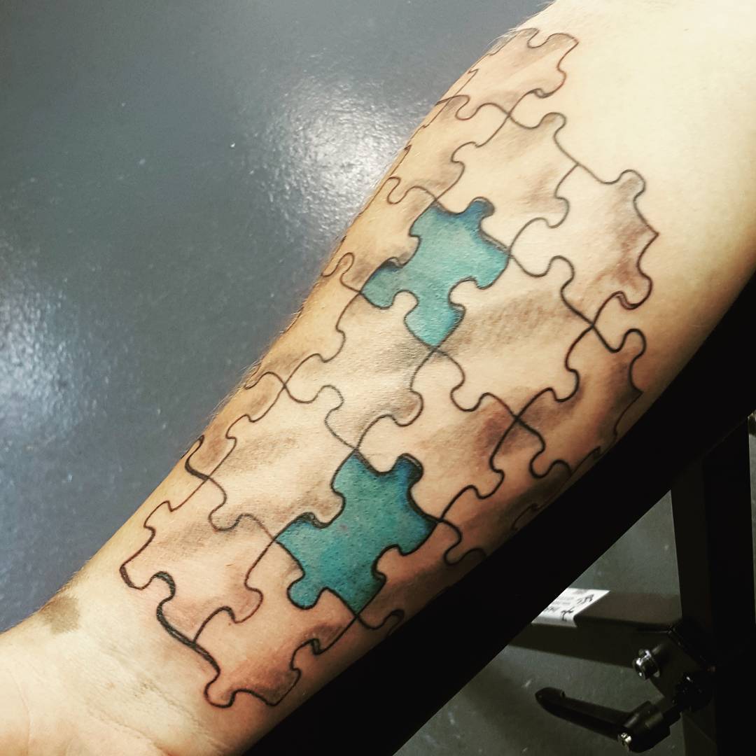 75 Best Exclusive Puzzle Pieces Tattoos Designs Meanings 2019 