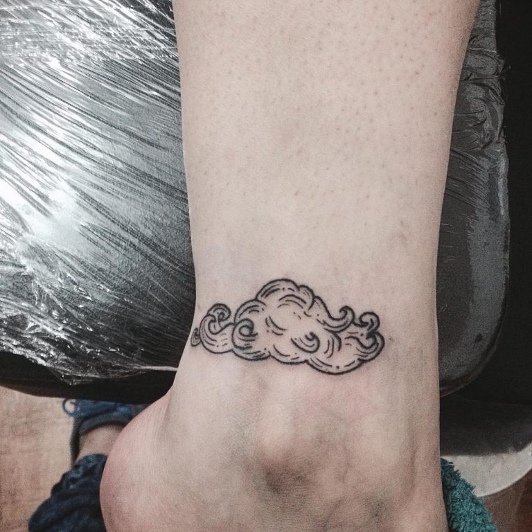 105+ Best Cloud Tattoo Designs & Meanings - Love is in the Air (2019)