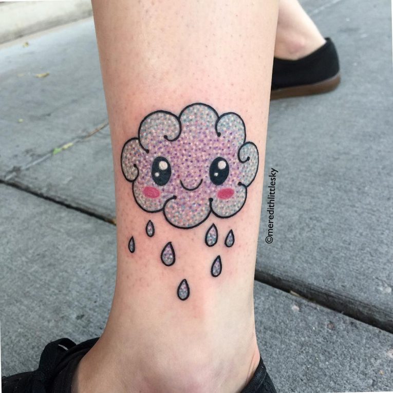 105+ Best Cloud Tattoo Designs & Meanings - Love is in the Air (2019)