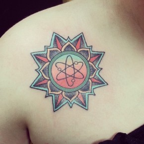 35 Atomic Tattoo Designs & Meanings - Secrets of The Universe (2019)