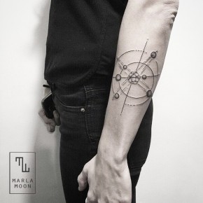 35 Atomic Tattoo Designs & Meanings - Secrets of The Universe (2019)