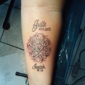 35 Atomic Tattoo Designs & Meanings - Secrets of The Universe (2019)
