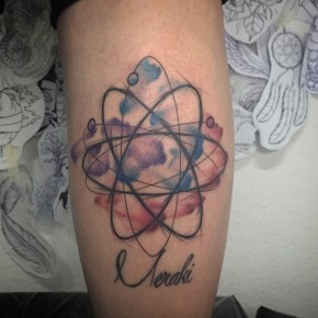 35 Atomic Tattoo Designs & Meanings - Secrets of The Universe (2019)