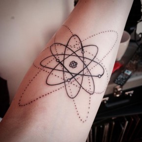 35 Atomic Tattoo Designs & Meanings - Secrets of The Universe (2019)