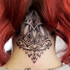 45+ Back of the Neck Tattoo Designs & Meanings -Way To The Mind(2019)