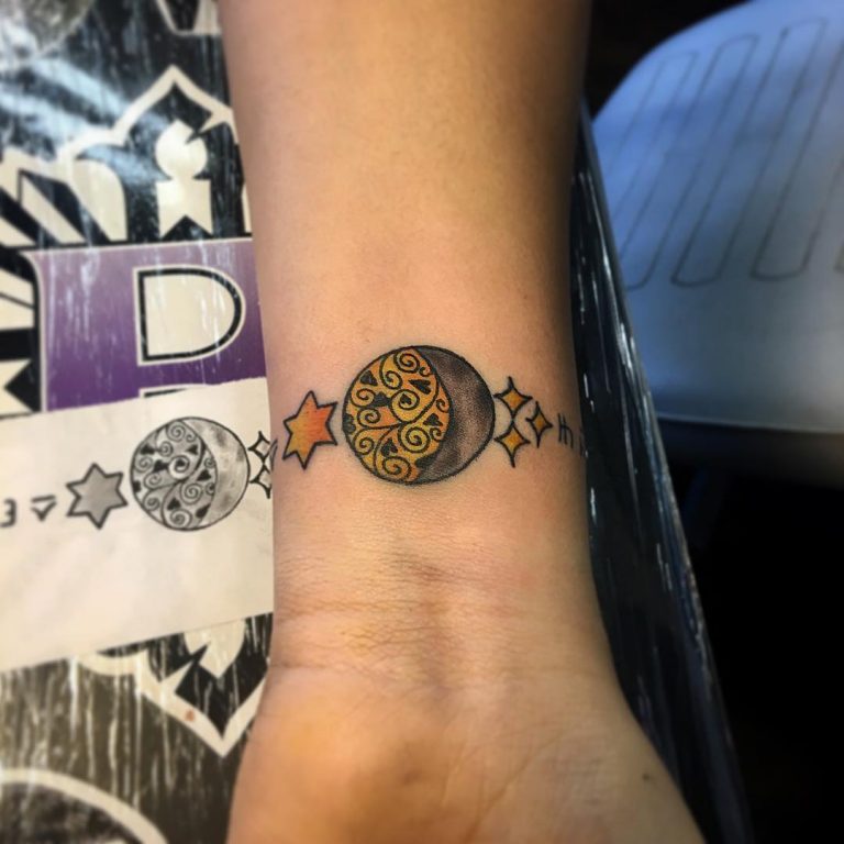 115+ Best Moon Tattoo Designs & Meanings - Up in the Sky (2019)