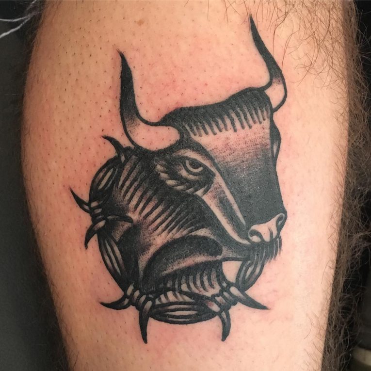 70+ Astrological Taurus Tattoo Designs - Strong-Willed Zodiac Sign (2019)