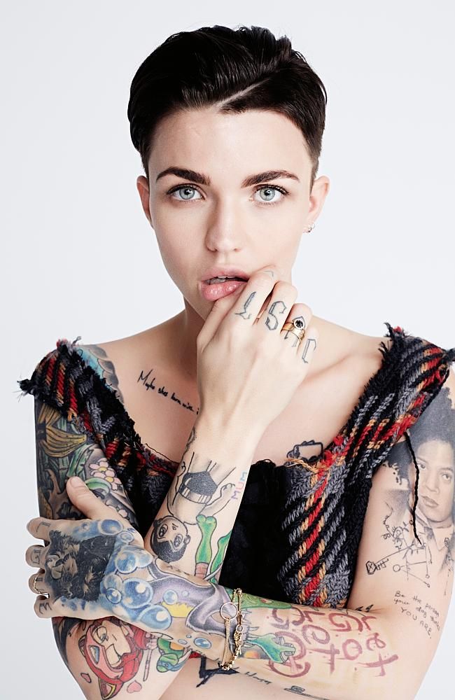 Stunning Ruby Rose Tattoos — All You Ever Wanted to Know