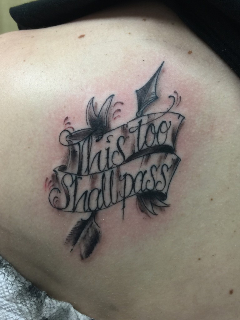 40 Modern This Too Shall Pass Tattoo Ideas & Meaning