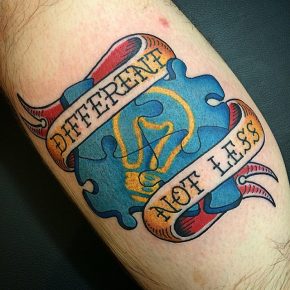 60+ Wonderful Autism Tattoo Ideas - Showing Awareness and Honor