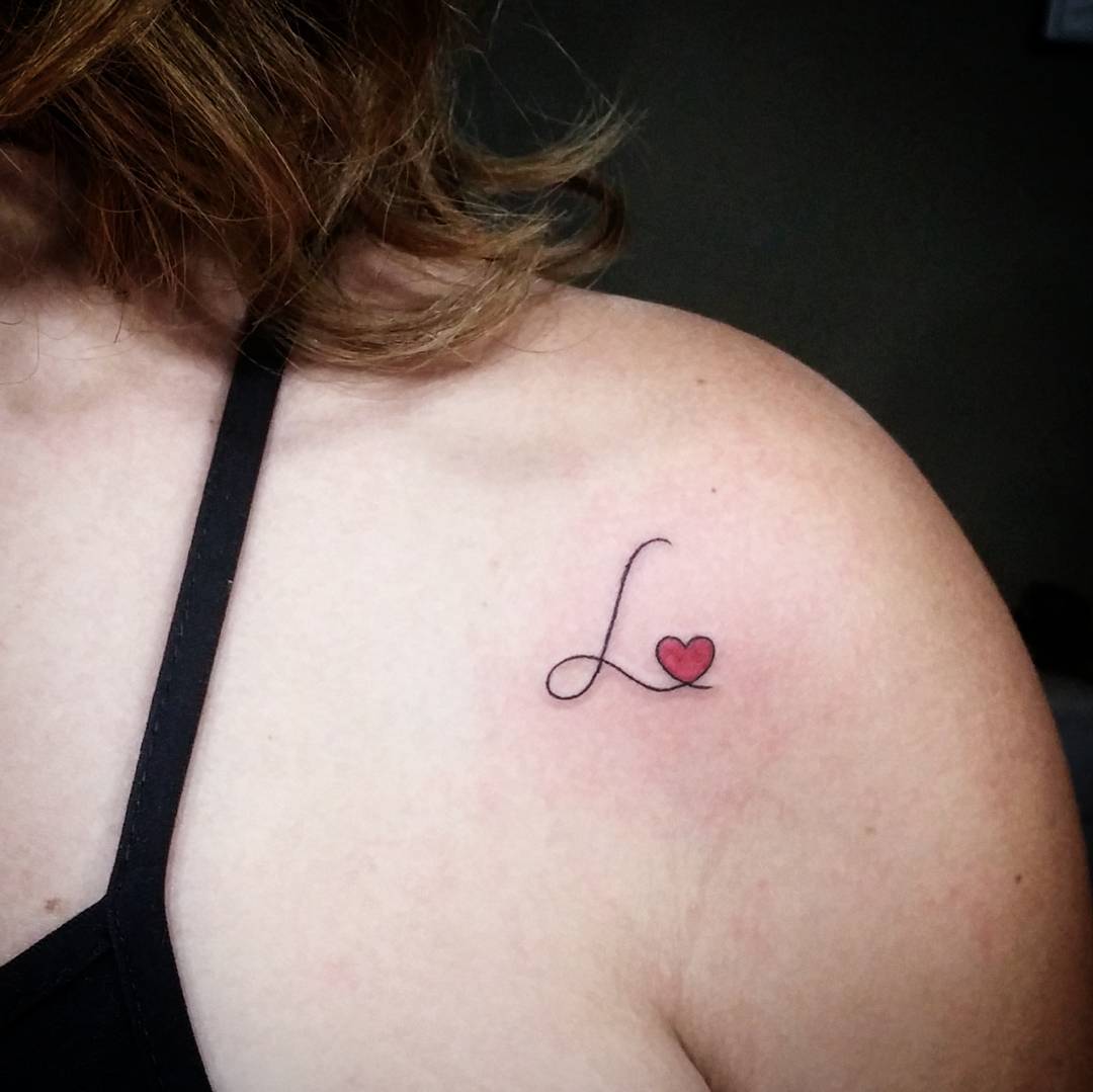 60 Charming Initial Tattoo Designs - Keep a Loved One Closer