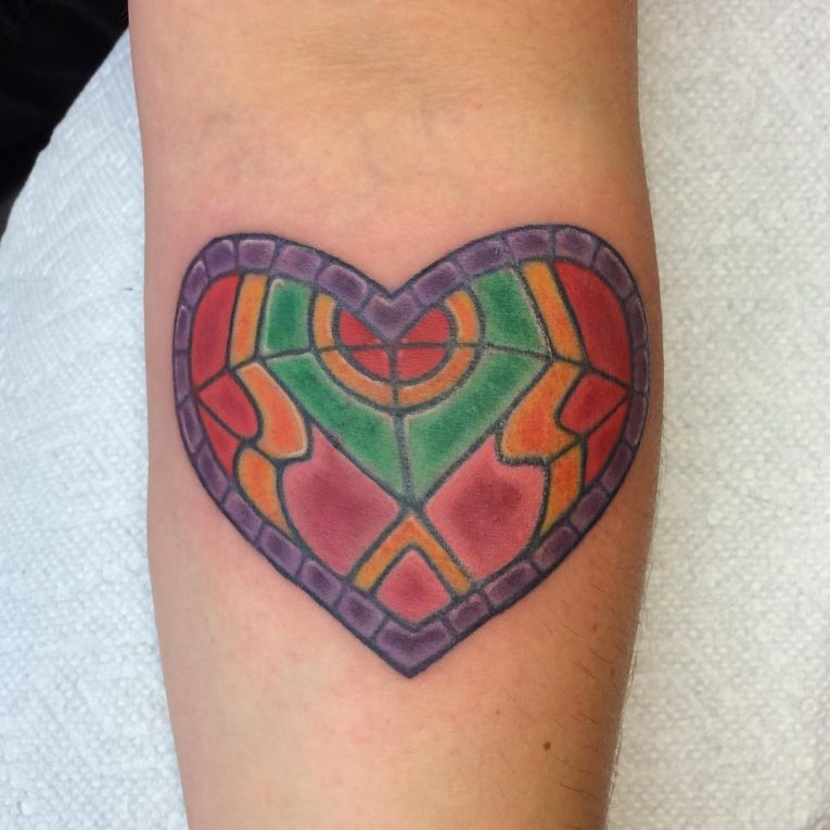 75 Dazzling Stained Glass Tattoo Ideas – Nothing Less Than a Work of Art