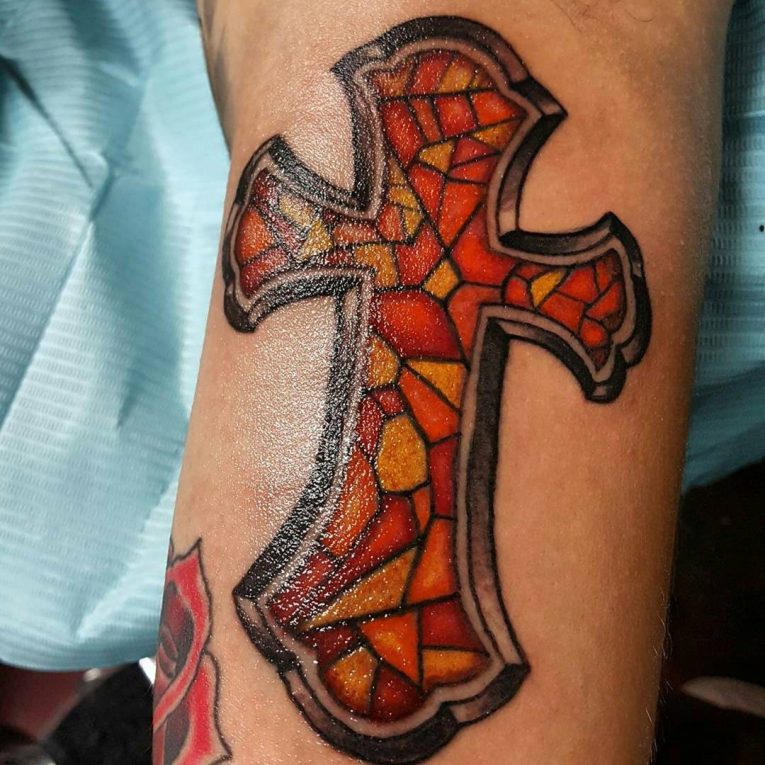 75 Dazzling Stained Glass Tattoo Ideas – Nothing Less Than a Work of Art