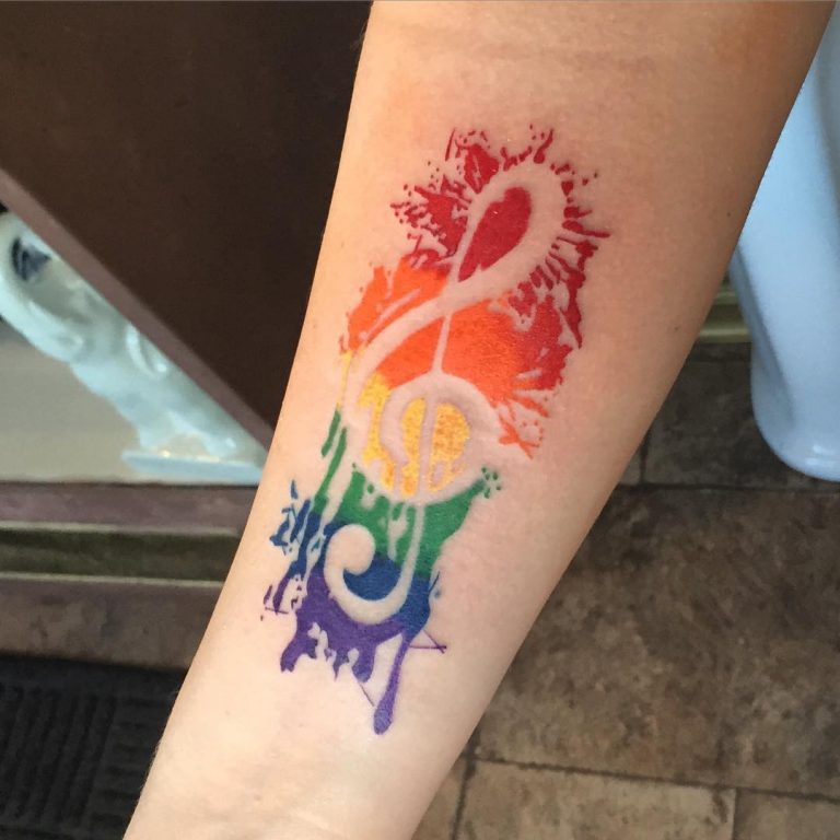 75+ Lovely Music Note Tattoo Ideas – For Those Who Is In Love With Music