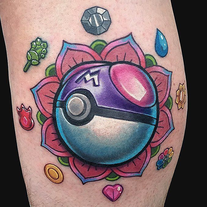 Creative Pokemon Tattoos