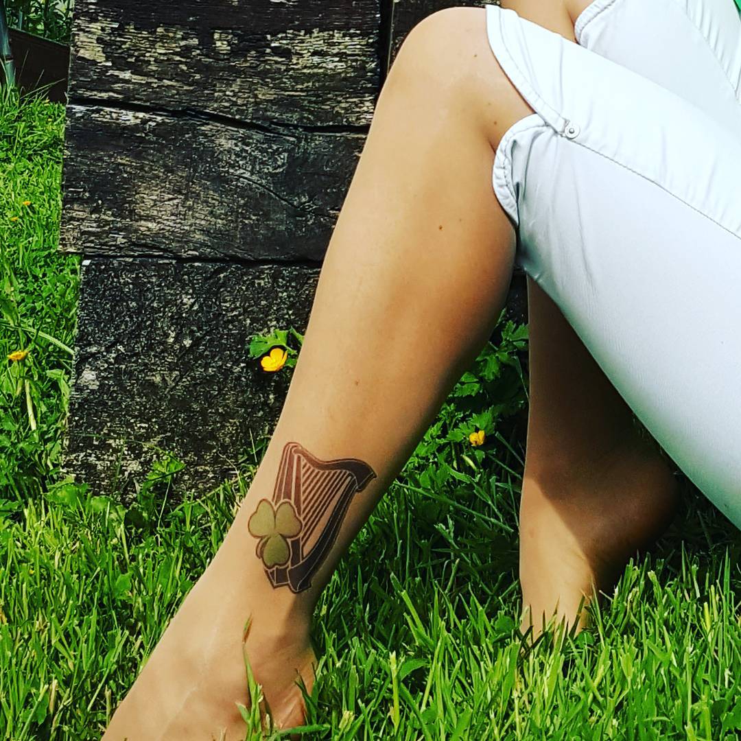 75+ Colorful Shamrock Tattoo Designs - Traditional Symbol of Luck