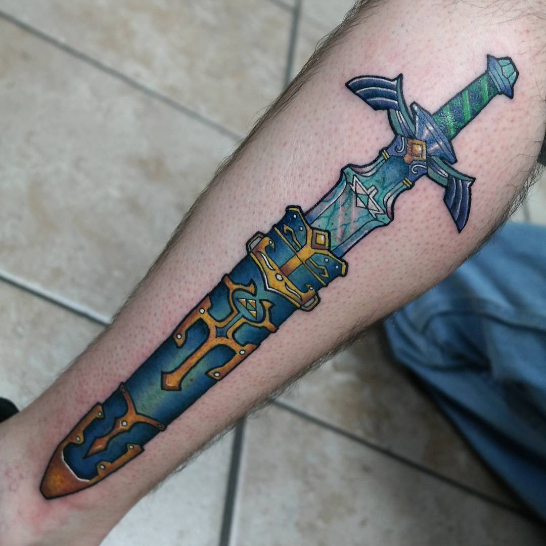 75+ Amazing Legend of Zelda Tattoos–Gaming Has Never Looked So Good