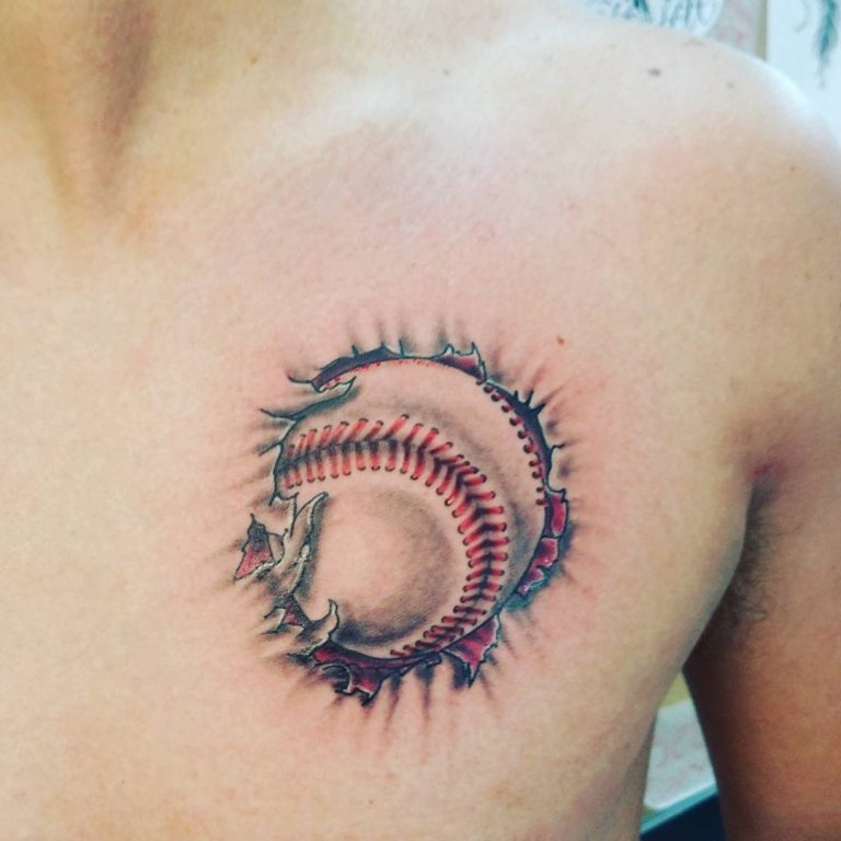 50 Sporty Baseball Tattoo Designs – For The Love Of The Game