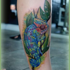 60+ Colorful Chameleon Tattoo Ideas – Designs That Will Make You Smile