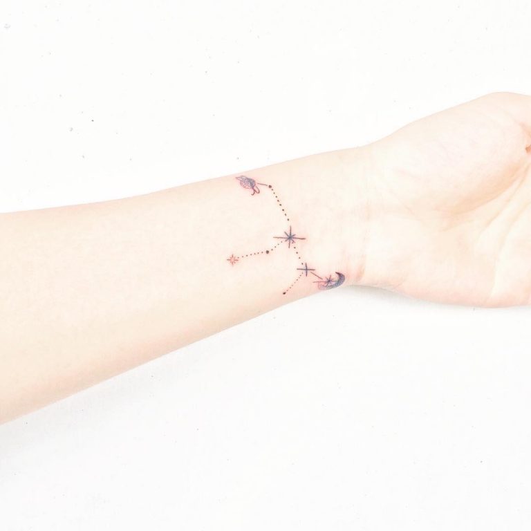 70+ Lovely Constellation Tattoo Ideas - Meet the Mysteries of the Universe