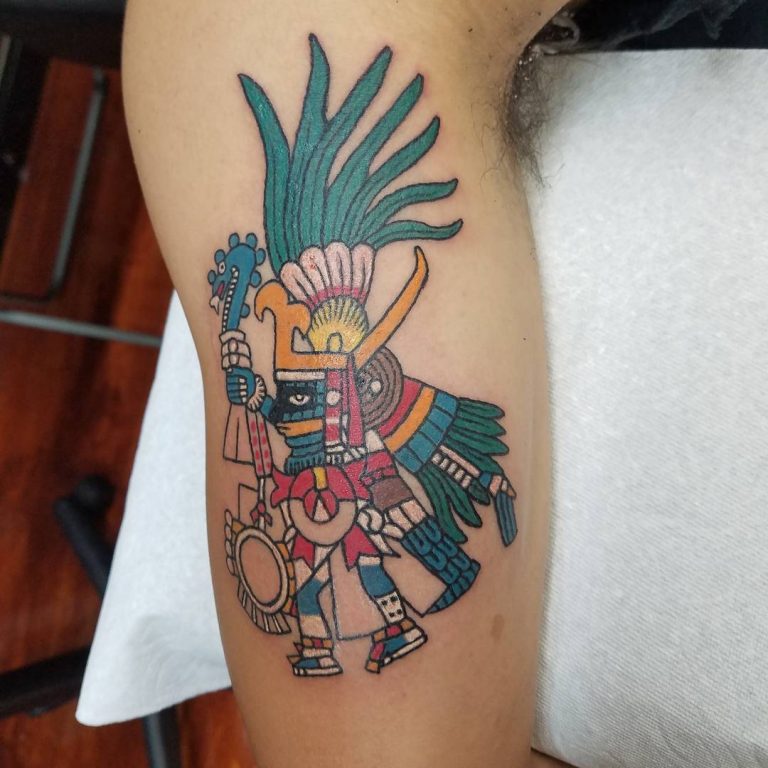 100+ Best Aztec Tattoo Designs - [Ideas & Meanings in 2019]