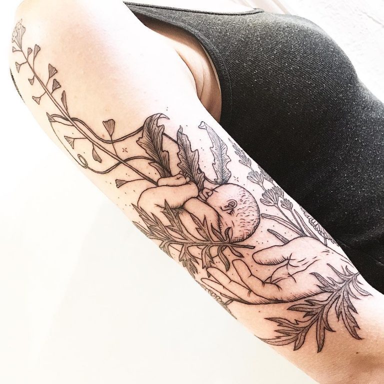 55+ Best Baby Tattoos Designs & Meanings - Cute and Meaningful