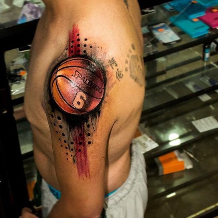 45+ Best Basketball Tattoos Designs & Meanings — Famous Celebs(2019)