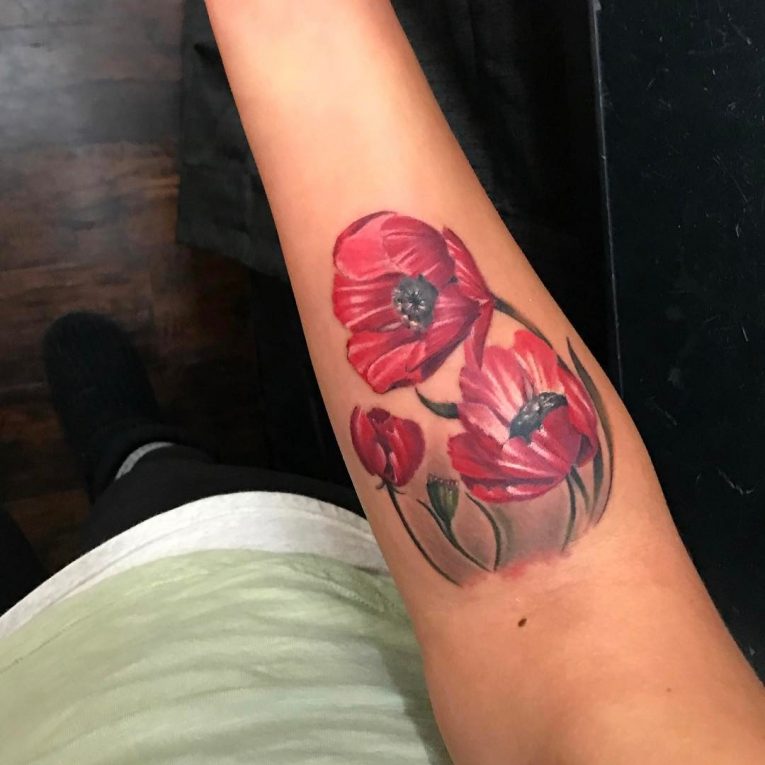 90 Best Floral Tattoo Designs & Meanings - Symbols of Love (2019)