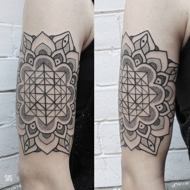 100+ Geometric Tattoo Designs & Meanings - Shapes & Patterns of 2019