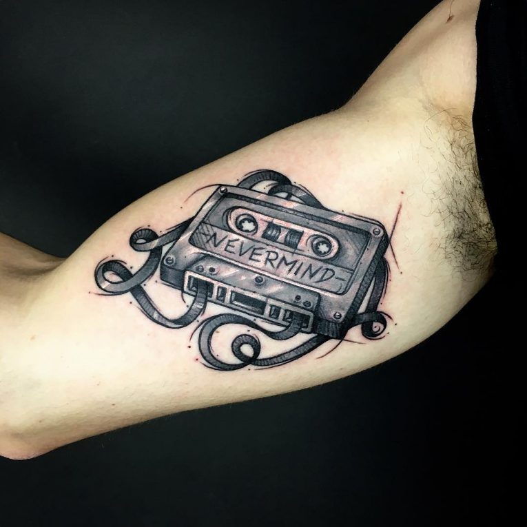 75+ Best Music Tattoo Designs & Meanings - Notes & Instruments (2019)