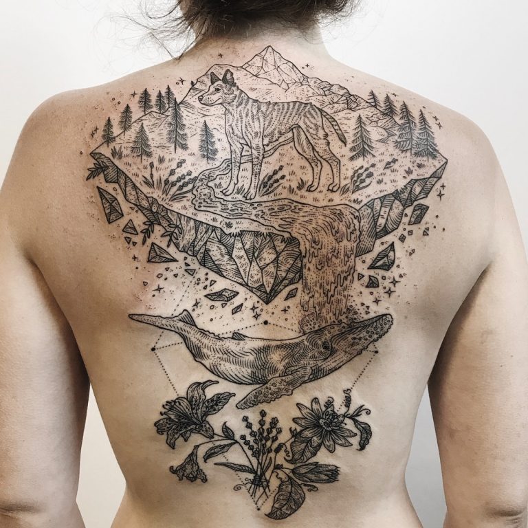 125+ Best Attractive Nature Tattoo - Designs & Meanings (2019)