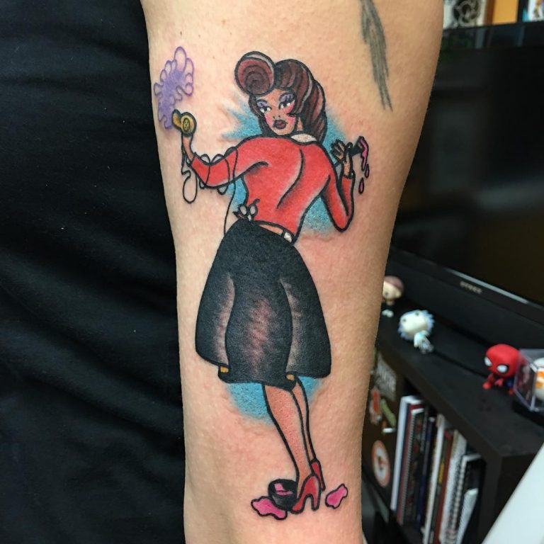 90 Best Pinup Tattoo Girl Designs Meanings Add Style In 2019