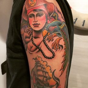 75+ Amazing Masterful Pirate Tattoos Designs & Meanings - [2019]